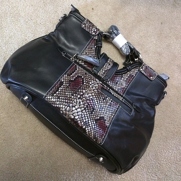 Marc Chantel | Bags | Mc Marc Chantal Nappa Genuine Leather Satchel W ...